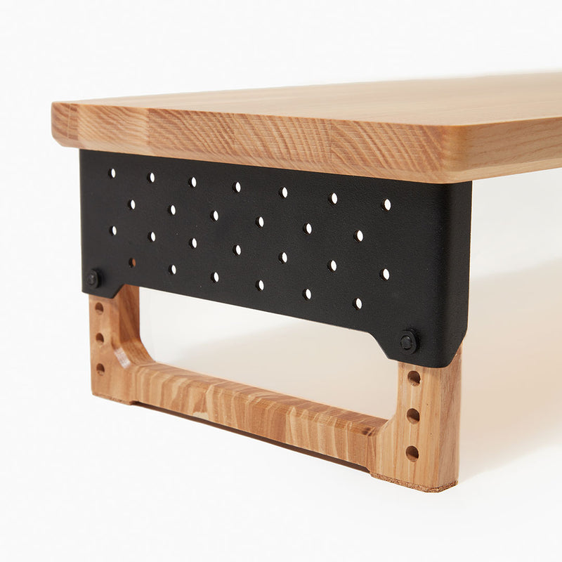 Wood Monitor Stand for Desk with Adjustable Height. 5 Sizes